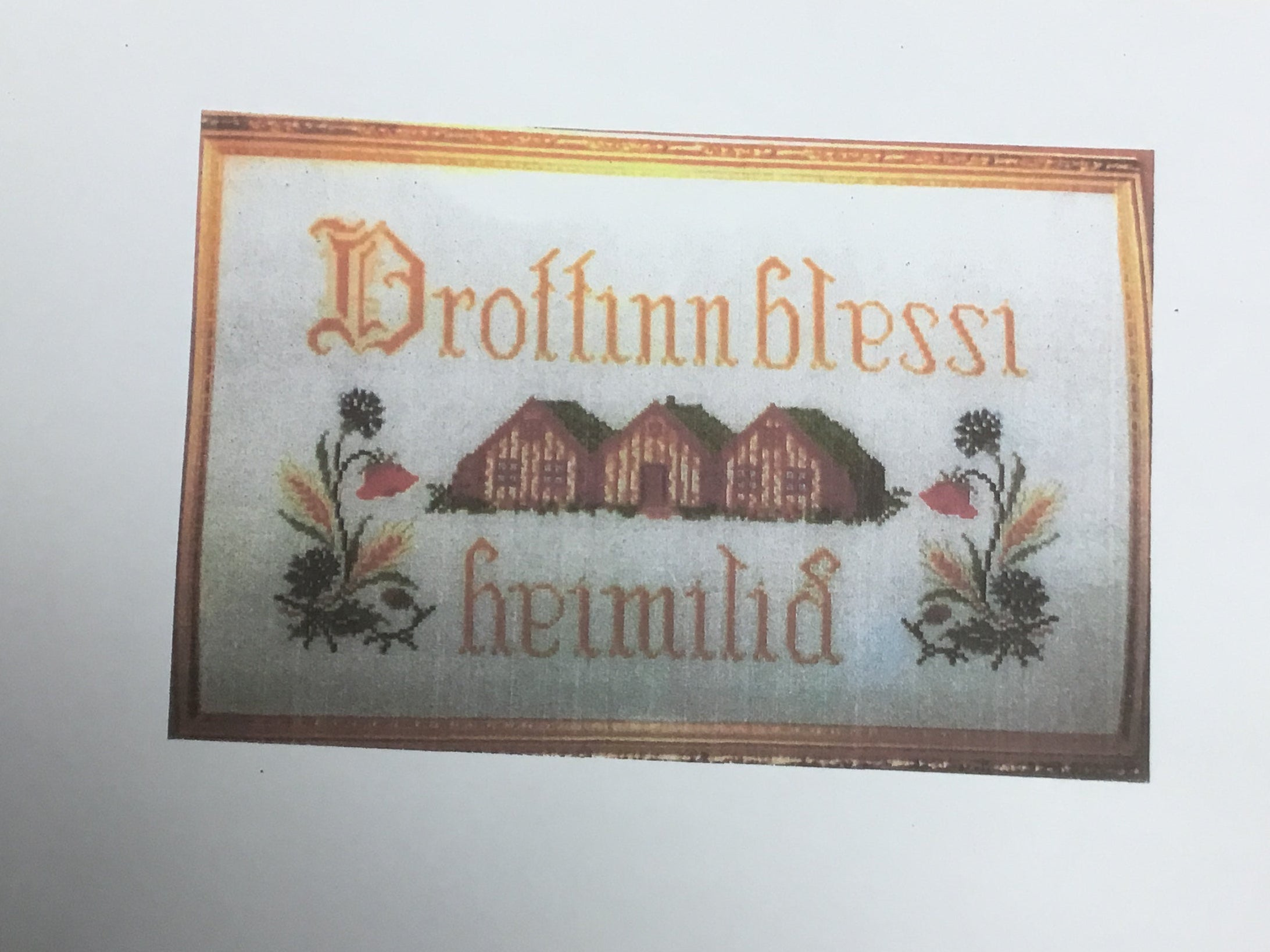 Drottinn blessi heimilið Hús – Föndra